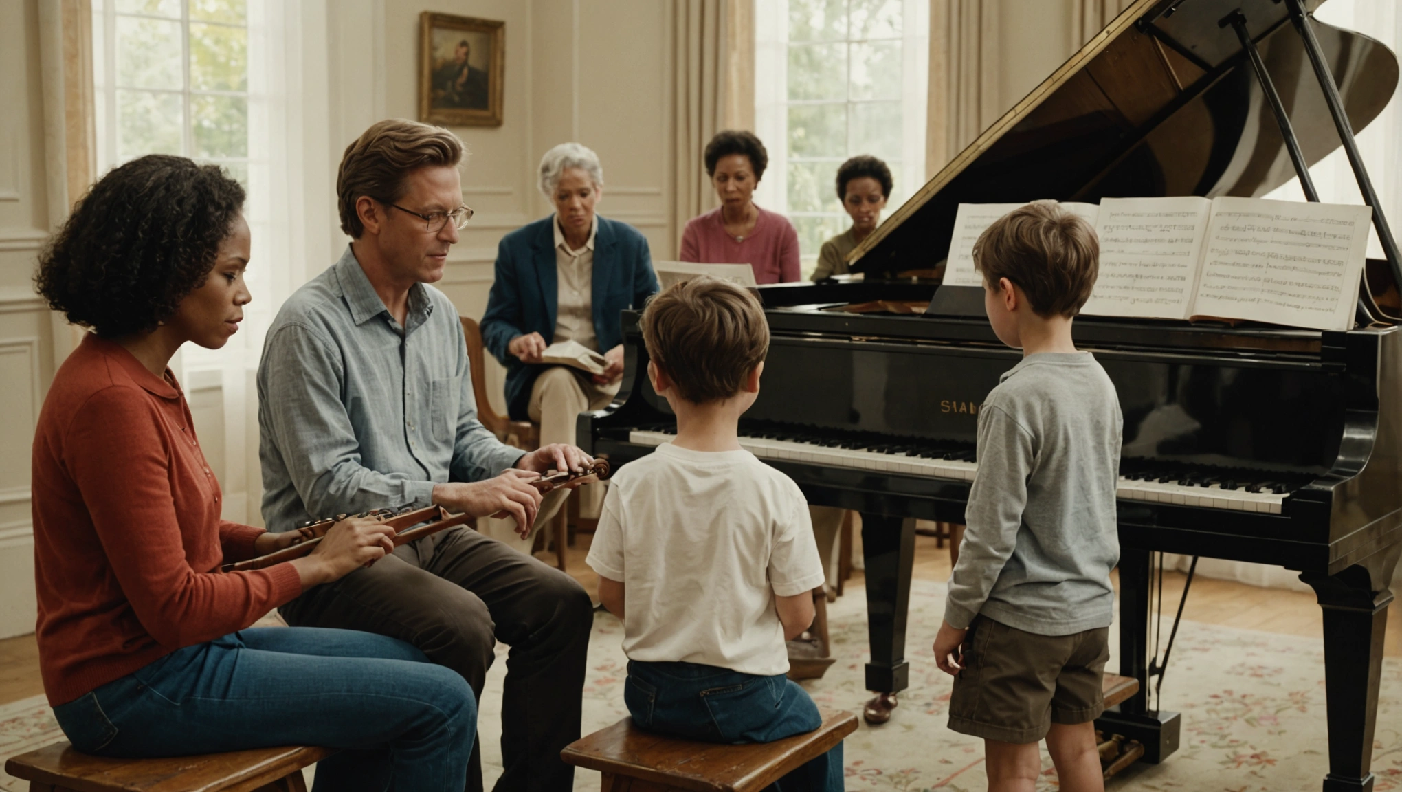 Apprendre les Notes de Musique en Famille : Un Voyage Mélodieux