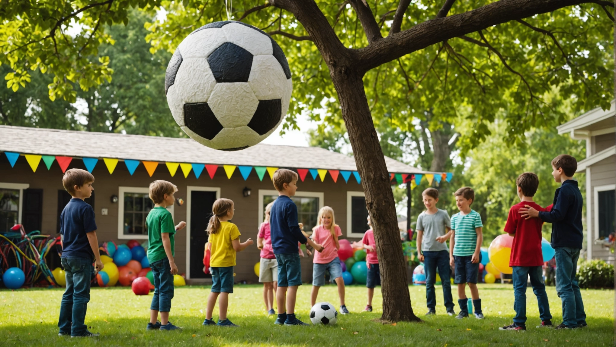 Fabriquer une Piñata Ballon de Foot: DIY pour Fête en Famille